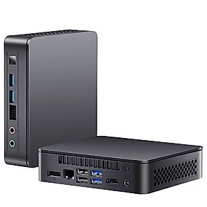Intel NUC 11, NUC11ATKC4 Mini PC with Quad-Core Celeron N5105, Versatile Mini Computers 8GB DDR4 RAM & 256GB SSD - Support HDMI Dual 4K UHD/Bluetooth v5.2/Windows 11 Pro preinstalled