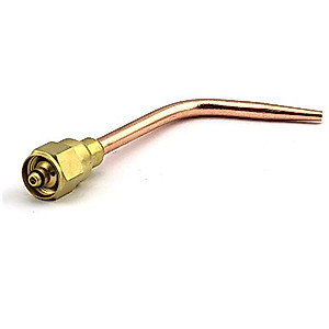 WeldingCity Acetylene Medium Duty Welding Brazing Nozzle 00-W-1 Size 00 with W-1 Mixer for Victor 100 Series Torch Handles