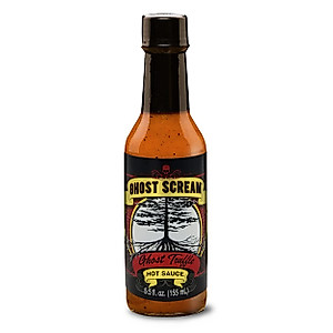 Ghost Scream Hot Sauce - "Ghost Truffle Hot Sauce" - Smooth, Bold, Umami Flavors, (5.5 Oz.)