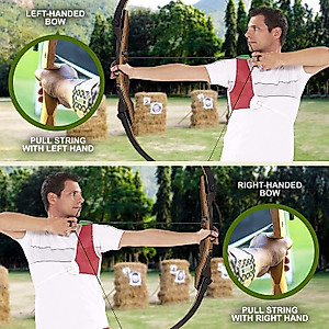 Samick Sage Archery Takedown Recurve Bow 62 inch- Right & Left Handed - 25-60lb.