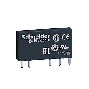 SCHNEIDER ELECTRIC RSL1AB4BD Power Relay, SPDT, 24VDC, 6A, PCB