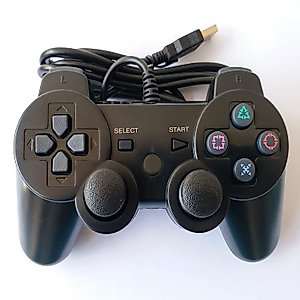 For PS3 Wired Controller, Wired Gaming Controller Gamepad Joysticks for PS3/PC with 1.8m Charging Cable