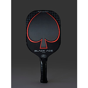 PROKENNEX Black Ace Pro - Pickleball Paddle with Toray 700 Carbon Fiber Face - Comfort Pro Grip - USAPA Approved