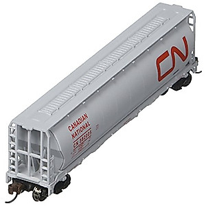Bachmann Industries Inc. Canadian 4-Bay Cylindrical Grain Hopper Canadian National - N Scale