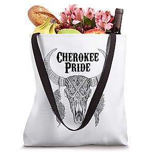 Cherokee Pride Tribe Native American Indian Buffalo Tote Bag