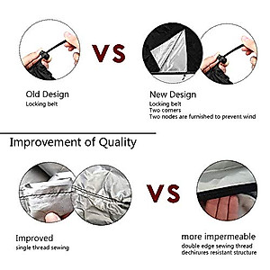 Outdoor Swing Cover Waterproof, 3 Triple Seater Hammock Cover, Glider Canopy Replacement Cover, Patio Furniture Cover, All Weather Protection