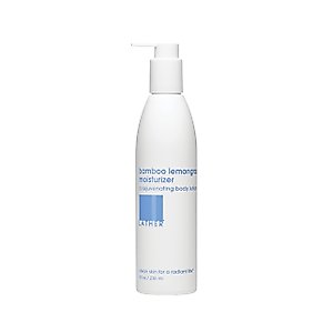 LATHER Body Lotion - Bamboo Lemongrass Body Moisturizer - Daily Body Lotion for Soft & Hydrated Skin - Lightweight & Non-Greasy for All Day Moisture - Essential Oil Blend - 8 Fl Oz