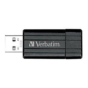 32GB Pinstripe Black