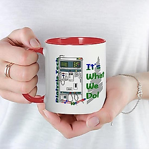CafePress Dialysis Tech Mugs Ceramic Coffee Mug, Tea Cup 11 oz