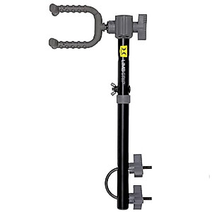 HAWK Limb Grip Hunting Treestands Portable Easy-To-Install Secure Bow Holder with 360-Degree Rotating Silent-Grip Limb Fork Weight Rating 8.5 Lbs