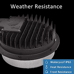 SZGMJIA LED Barn Light 150W, Dusk to Dawn Outdoor Yard Light with Photocell Super Bright 22,500lm 5000K Daylight, 1500W MH/HPS Replacement, AC100-277V IP65 Waterproof for Farm Area Light, ETL Listed