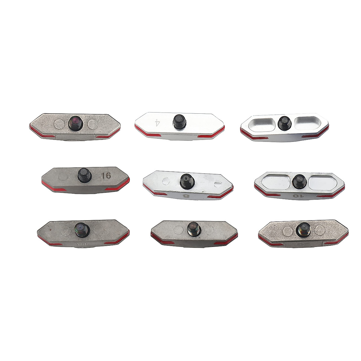 DAZUZ 9pcs Golf Weights&Wrench Compatible with Ping G410 SFT Plus Driver 4,6,8,10,12,14,16,18,20g