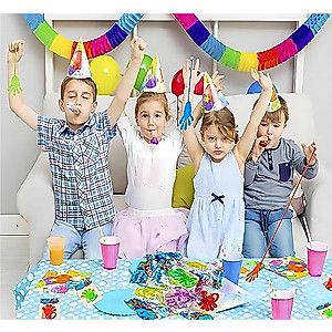 42pcs Sticky Hands Toys Party Favors Kids Goodie Bag Stuffers Sticky Finger Bulk Treasure Box Prize Pinata Fillers Birthday Classroom Rewards Party Supplies Halloween Treat Carnival Toddler Boy Girl