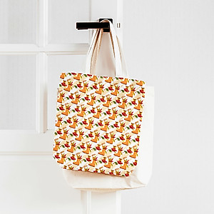 JarThenaAMCS 12Pcs Fall Cotton Fabric Bundles Pumpkin Maple Leaf Mushroom Acorn Fat Quarters Autumn Thanksgiving Quilting Patchwork for DIY Craft Home Party Decor, 18 x 22 Inch