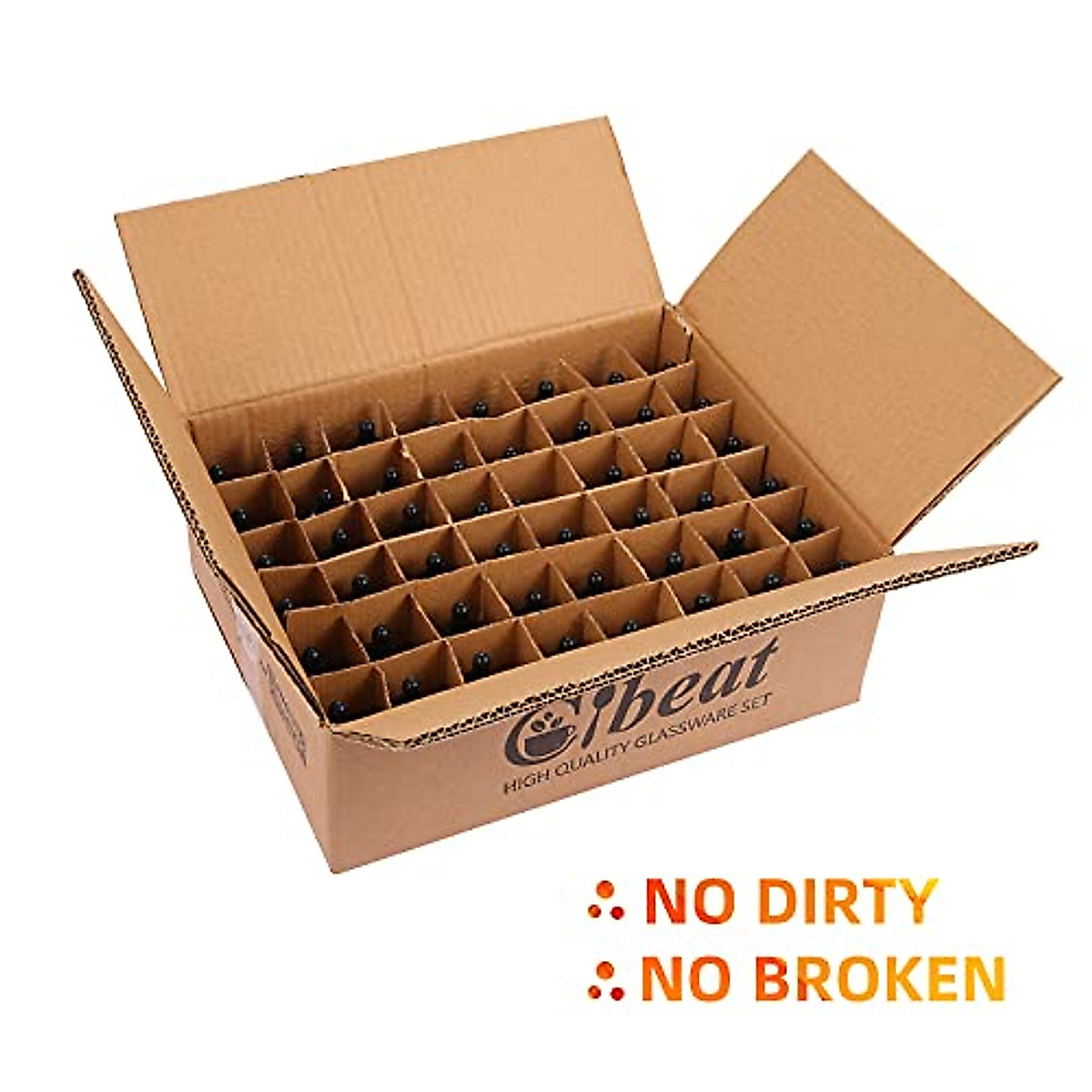 Cibeat 48 Pack 1oz Amber Glass Eye Dropper Bottle with 3pcs Stainless Steel Funnels and Long Glass Dropper and Cleaning Brush - 30ml Leakproof Travel Bottles for Liquids Like Essential Oils