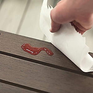 Lifetime 60294 Adirondack Chair and Ottoman Set, Rustic Brown