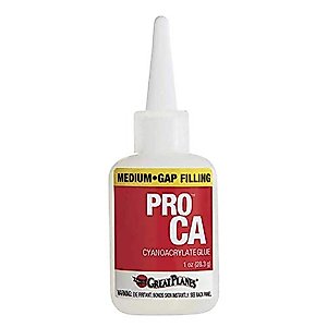 Great Planes Pro CA+ Glue Medium 1 oz GPMR6008 Miscellaneous Airplane Accessories