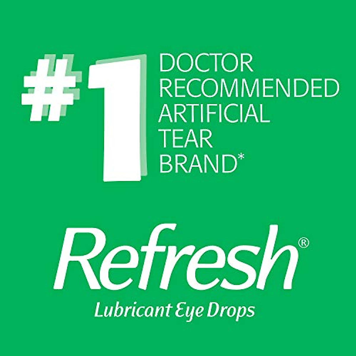 Refresh Plus Lubricant Eye Drops, Preservative-Free, 0.01 Fl Oz Single-Use Containers, 50 Count, Packaging May Vary