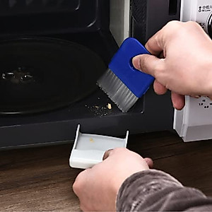 EFFORTLESS CLEANUP SET WTIH LASTING QUALITY MATERIAL: Keep your home or workspace spotless with this convenient dustpan and brush set. Enjoy effortless cleanups and lasting quality with every use.