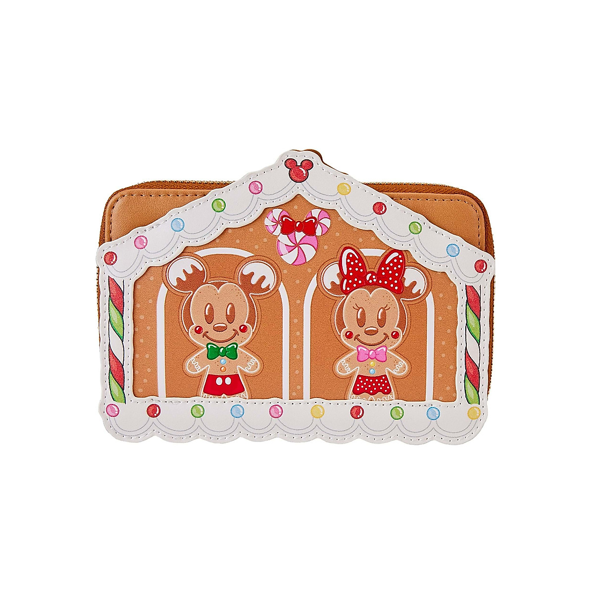 Loungefly Disney Mickey & Friends Gingerbread House Zip Wallet Disney Standard