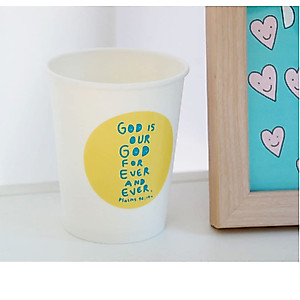 goodnewsdrawing, Bible Sticker Set, Bible Scripture Sticker, Christian Illustration Sticker Two Sets (Total 200ea)