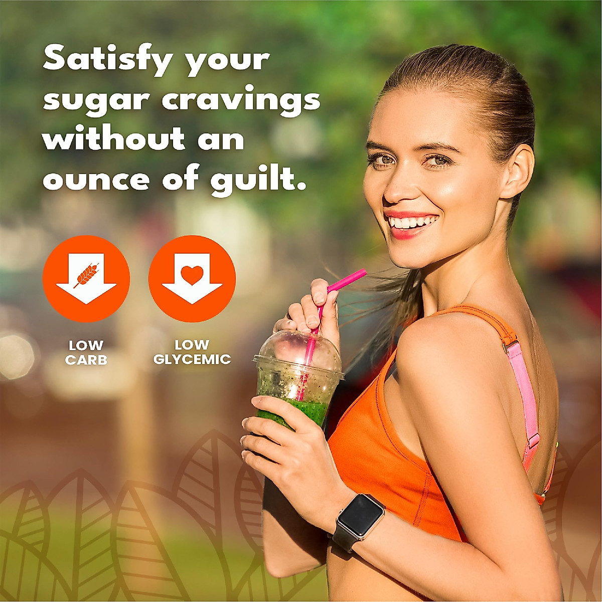 Sweetleaf Monk Fruit Organic Sweetener Granules 80 Packets