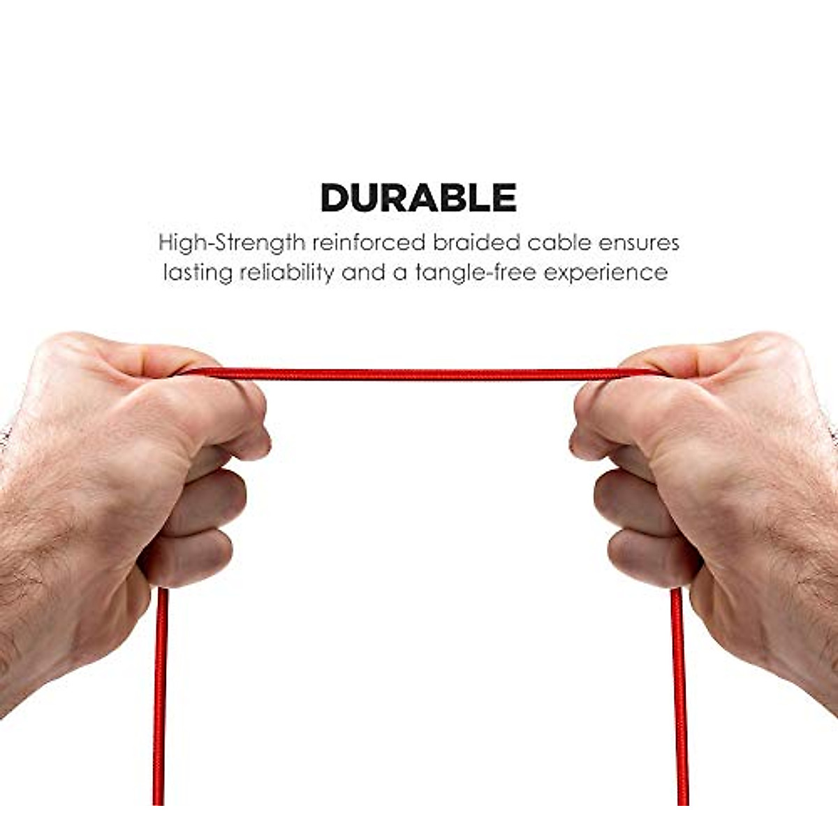 (Apple MFi Certified) Replacement Headphone Cable with iPhone Lightning Connector (3.5mm) Audio Aux Cord with Mic & Volume Control Remote (Compatible with Beats/Sony/Sennheiser and Audio Tech)