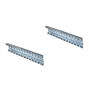 VILLFUL 2pcs Pegboard Screwdriver Holder Hand Tools Rack Hand Tool Holder Pliers Organizer Pegboard Hooks Drill Bits for Metal Screwdriver Rack Steel Square Hole Perfboard