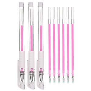 Pink Eyebrow Microblading Marker Pen Skin Marker Pen Stencil Markers Pen Eyebrow Marker Pen Pink (3 *Pen + 6 *Pen Refills)