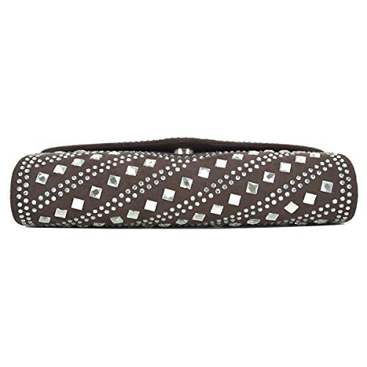 Dasein Rhinestone Evening Bags Glitter Clutch Handbags Studded Envelope Purses for Prom Party Wedding Coffee