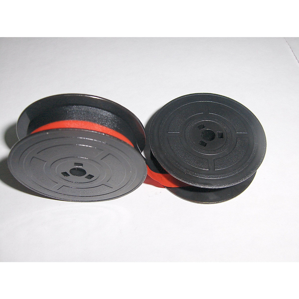 Original Olivetti A730, A770, Lexicon 80, Linea 88, Linea 98, Scribe, Standard, Studio 42, Studio 44, 45, 46, Tekne 3 and Valentine Typewriter Ribbon, OEM, Black and Red, Twin Spool by FJA Products