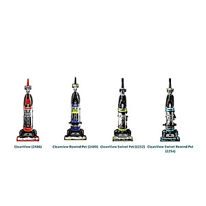 Vacuum Cleaner Filter Replacement Part Compatible With Bissell CleanView Rotating Pet Vertical vacuum 2252 2486 2489 2254 22543 24899 27909 1214 Motor Filter Replacement Part Number #1608225