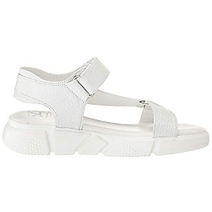 Dirty Laundry Women's Align Sandal, White, 6.5 M US