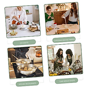 Abaodam 1 Set Wooden Fork and Spoon Wooden Forks Cake Spoon Wooden Spoons for Eating Wooden Food Spoon Wooden Teaspoons Mini Cake Forks Dessert Spoon Ice Cream Spoon Human Body Fruit