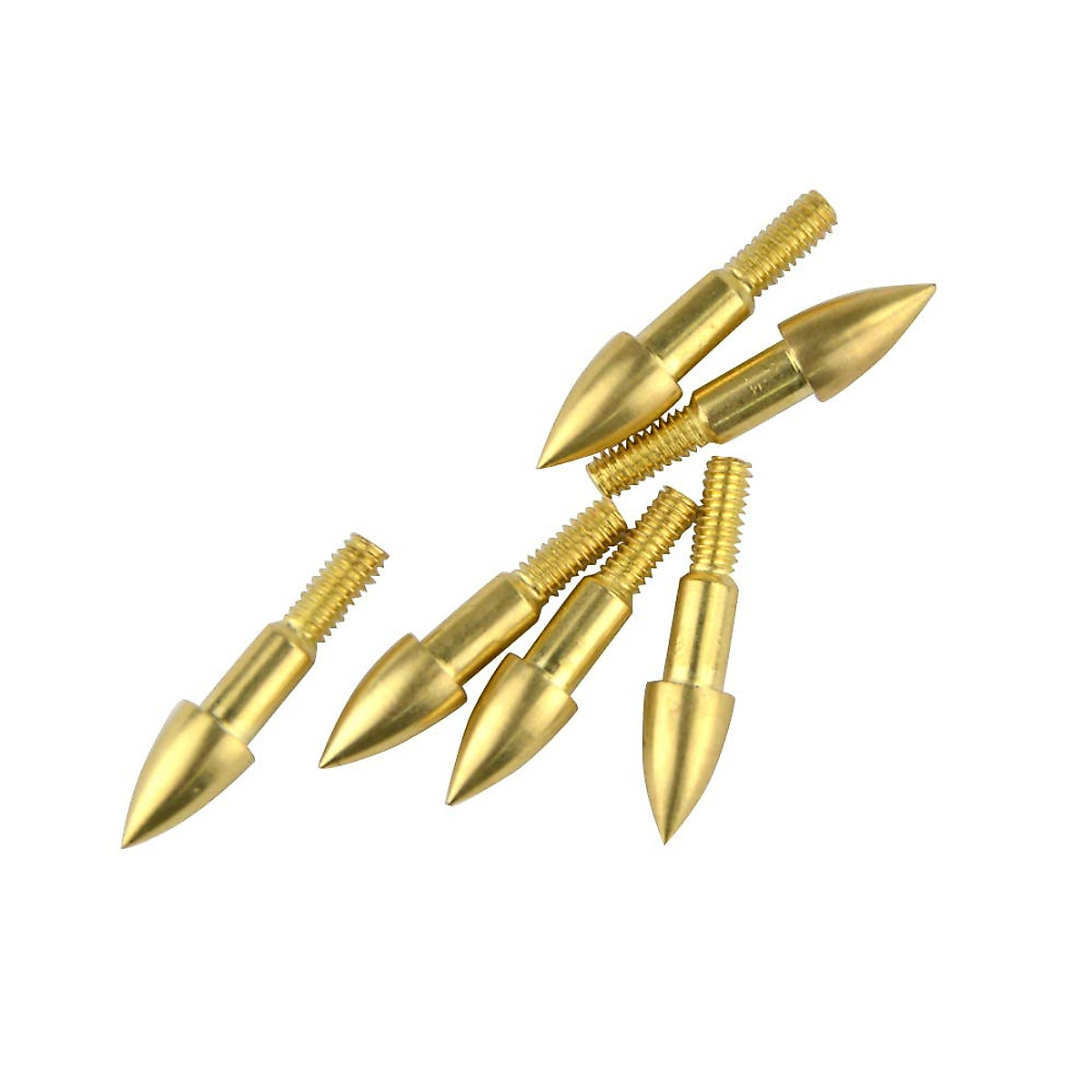 SHARROW 50pcs Archery Broadheads 75 Grain Arrowhead Screw-in Arrow Heads Hunting Arrow Tips Point for Recurve and Compound Bow