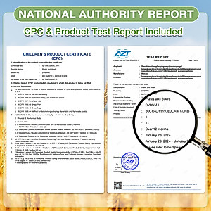 Mfacoy Wheat Straw Kids Plates and Bowls Set, Unbreakable Kids Dinnerware Set - 4 Pcs 7.75" Dinner Plates & 4 Pcs 18 oz Cereal Bowls, BPA Free, Microwave & Dishwasher Safe, Reusable Childrens Dishes