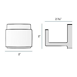 Pfister BRH-DA1C Deckard Robe Hook, Polished Chrome