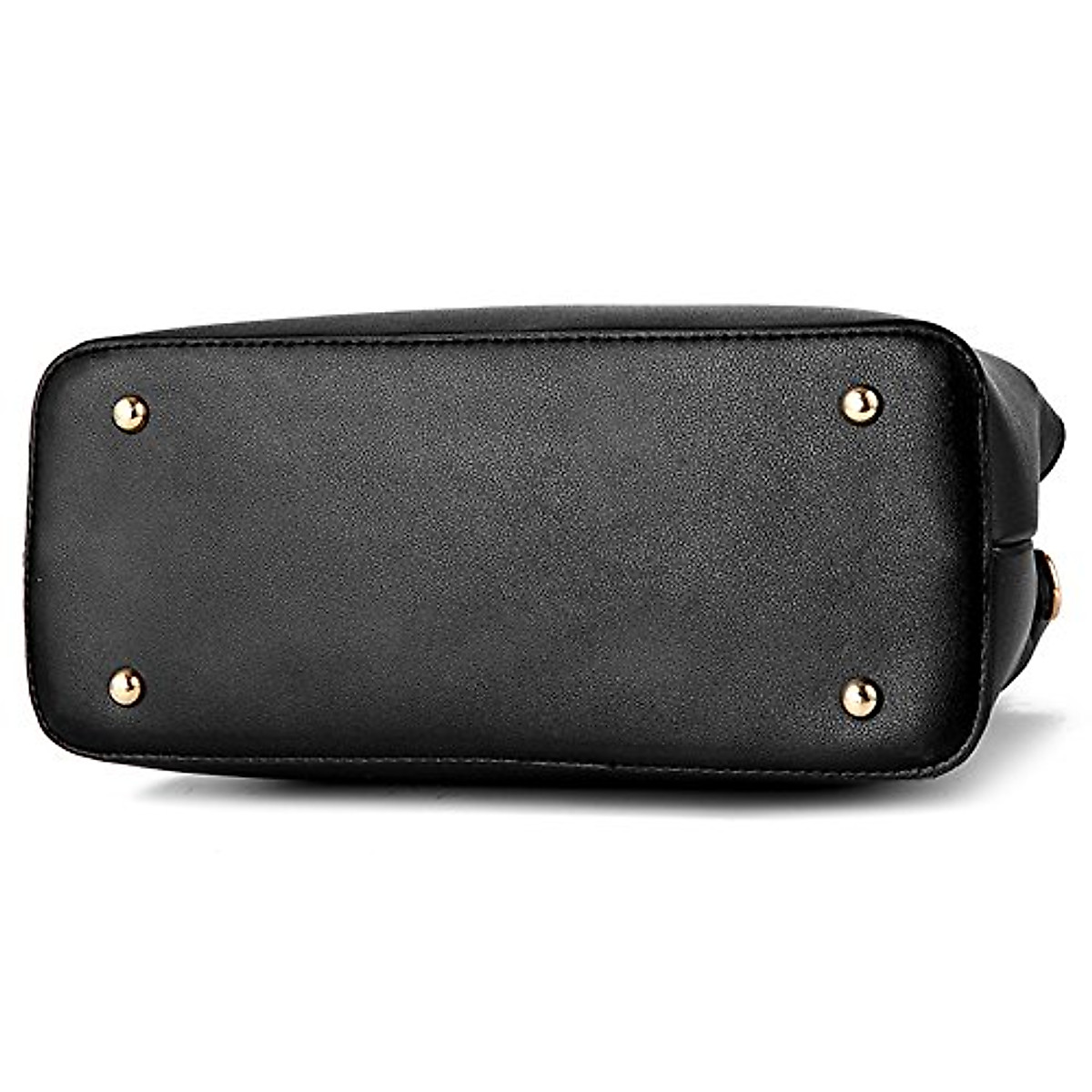 Dreubea Women's Leather Handbag Tote Shoulder Bag Crossbody Purse Pink