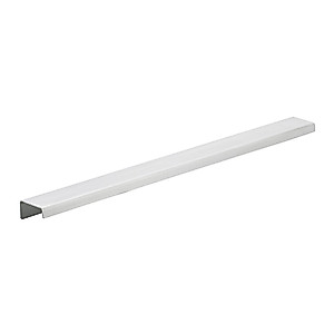 Richelieu Hardware BP57616170 Lenox Collection 14-inch (356 mm) Center-to-Center Stainless Steel Modern Cabinet and Drawer Edge Pull Handle for Kitchen, Bathroom, and Furniture