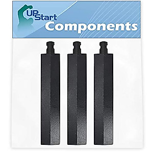 UpStart Components 3-Pack BBQ Gas Grill Tube Burner Replacement Parts for Beefeater 3-Burner - Compatible Barbeque Cast Iron Pipe Burners 15 3/4"