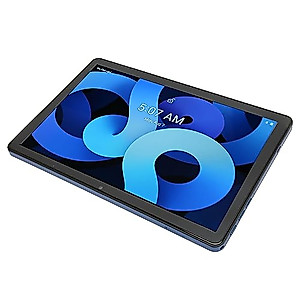 Luqeeg 10.1 Inch Tablet, 4G LTE Network MTK6762 Octa Core 12GB RAM 512GB ROM 8MP Front Camera 2560x1600 Resolution Tablet PC for Learning for Business (Blue)