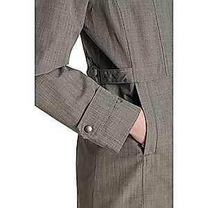 Kirkland Signature Ladies' Trench Coat (Light Gray, M)