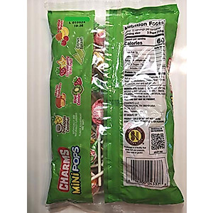 Charms Mini Pops Suckers Tropical Mix (35ct) 6.3oz