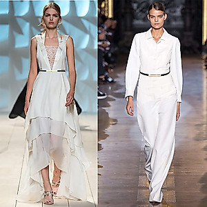 Glamorstar Women Skinny Patent Leather Slim Belt Adjustable Alloy Buckle Waist Belt for Dress Black 100CM