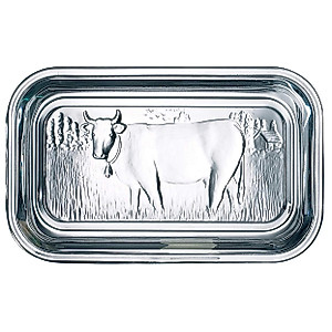 Arc International Luminarc Cow Butter Dish, 6-1/2-Inch by 2-3/4-Inch