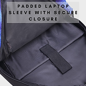 Fenrici Galaxy Backpack for Girls, Boys, Kids, Teens, 18" Durable Book Bags for Kindergarten, Elementary, Middle School Students, Standard Large Size