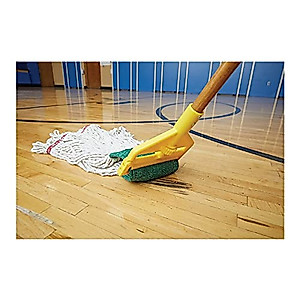 Rubbermaid Commercial H116 Invader Side-Gate Wood Wet-Mop Handle, 1 Dia X 60, Natural