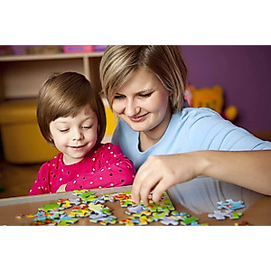 Wooden Jigsaw Puzzles for Kids Age 3-5 Year Old 30 Piece Colorful Wooden Puzzles for Toddler Children Learning Educational Puzzles Toys for Boys and Girls (4 Puzzles)