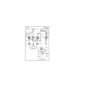 Delta Faucet Vesna Widespread Bathroom Faucet Brushed Nickel, Bathroom Faucet 3 Hole, Drain Assembly, Worry-Free Drain Catch, SpotShield Brushed Nickel 35789LF-SP