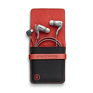 Plantronics BackBeat Go 2 Wireless Hi-Fi Earbud Headphones with Charging Case - Compatible with iPhone and Other Smart Devices - White